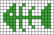 Alpha pattern #387 | BraceletBook