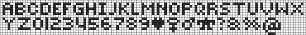 Alpha pattern #19222 | BraceletBook
