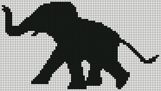 Alpha pattern #1838 | BraceletBook