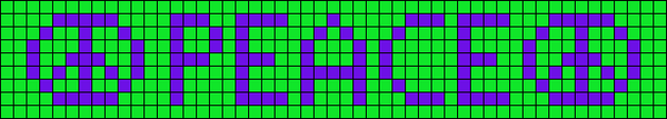 Alpha pattern #3124 | BraceletBook