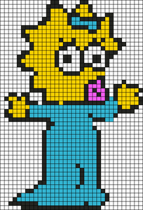 Alpha pattern #3695 | BraceletBook