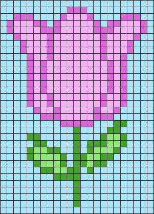 Alpha pattern #4804 | BraceletBook