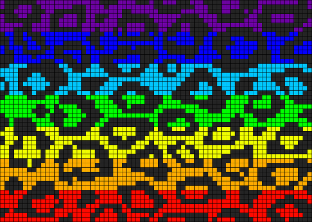 Alpha pattern #11282 | BraceletBook