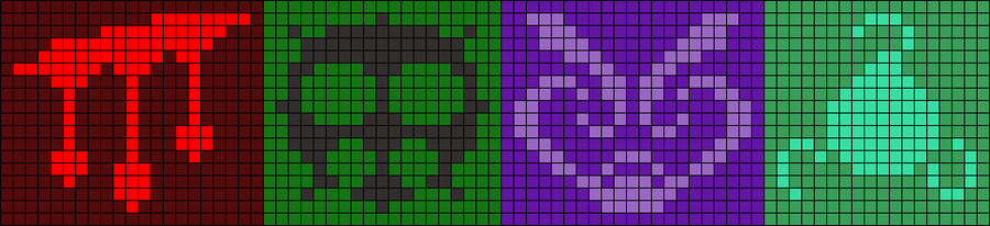 Alpha pattern #55291 | BraceletBook