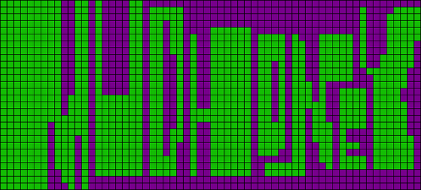 Alpha pattern #9826 | BraceletBook