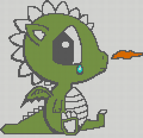 Alpha pattern #19419 | BraceletBook