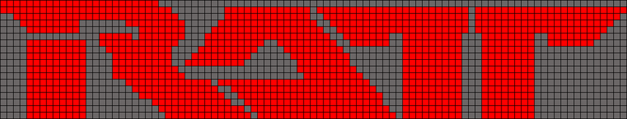 Alpha pattern #10596 | BraceletBook