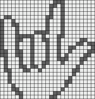 Alpha pattern #38993 | BraceletBook