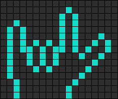 Alpha pattern #38993 | BraceletBook