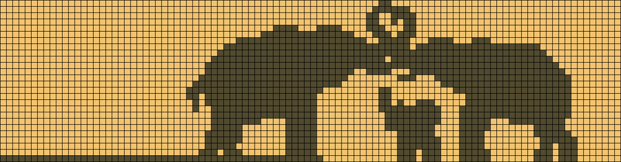 Alpha pattern #9131 | BraceletBook