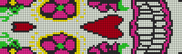 Alpha pattern #9723 | BraceletBook