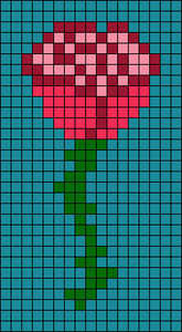 Alpha pattern #136223 | BraceletBook