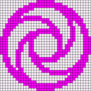 Alpha pattern #10363 | BraceletBook