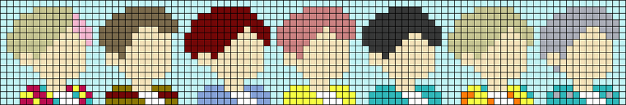 Alpha pattern #75874 | BraceletBook