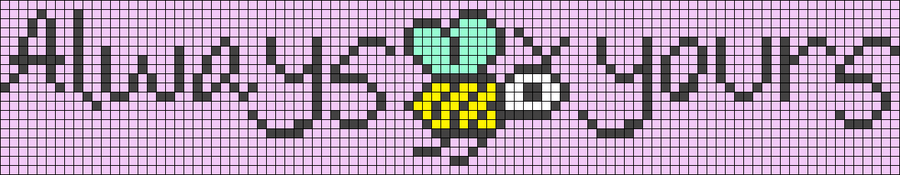 Alpha pattern #44371 | BraceletBook