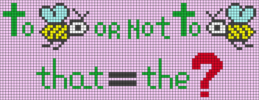 Alpha pattern #44371 | BraceletBook