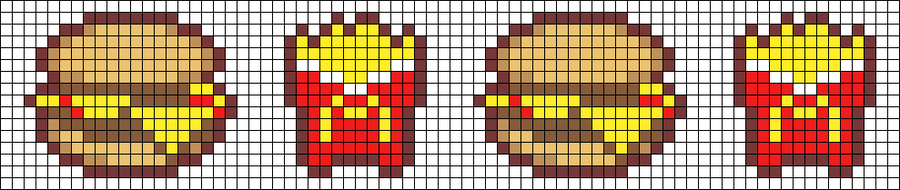 Alpha pattern #9740 | BraceletBook