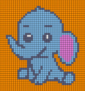 Alpha pattern #19554 | BraceletBook