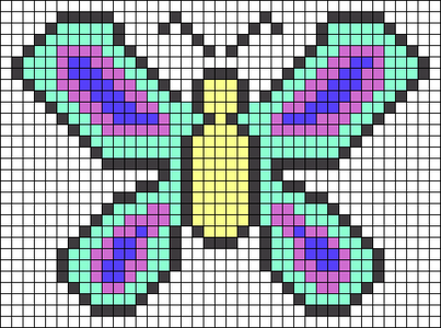 Alpha pattern #18129 | BraceletBook