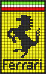 Alpha pattern #12276 | BraceletBook