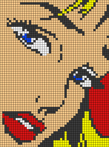 Alpha pattern #62802 | BraceletBook