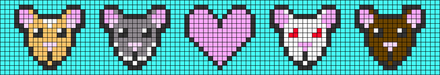 Alpha pattern #52496 | BraceletBook