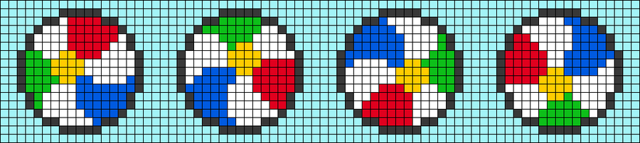 Alpha pattern #16942 | BraceletBook