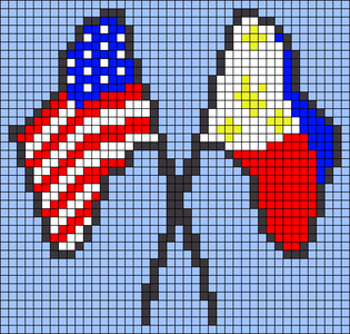 Alpha pattern #7891 | BraceletBook