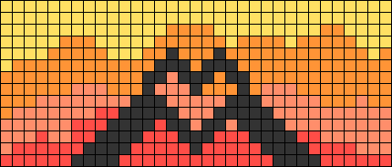 Alpha pattern #9739 | BraceletBook