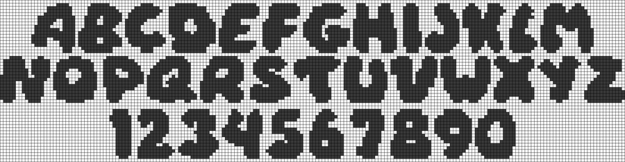 Alpha pattern #45458 | BraceletBook