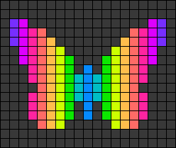 Alpha pattern #8474 | BraceletBook