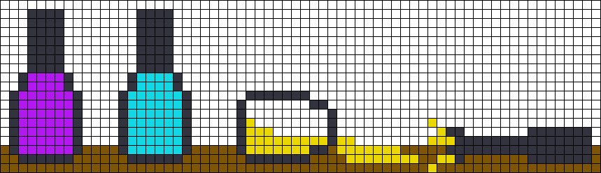 Alpha pattern #2434 | BraceletBook