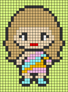 Alpha pattern #139990 | BraceletBook