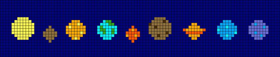 Alpha pattern #19454 | BraceletBook