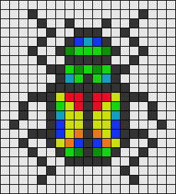 Alpha pattern #54003 | BraceletBook