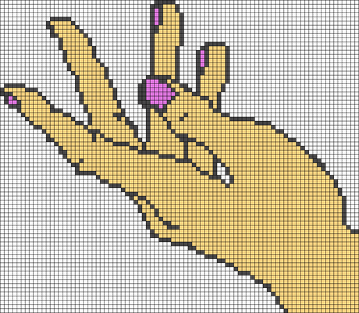 Alpha pattern #123890 | BraceletBook