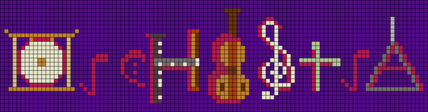 Alpha pattern #57427 | BraceletBook