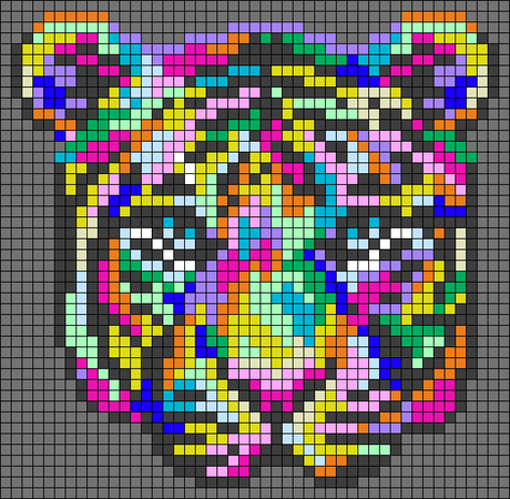 Alpha pattern #7861 | BraceletBook