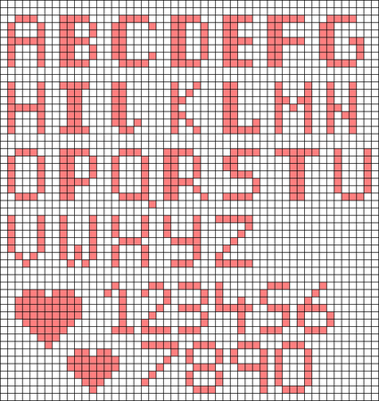 Alpha pattern #19222 | BraceletBook