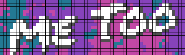 Alpha pattern #123579 | BraceletBook