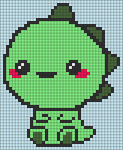 Alpha pattern #21423 | BraceletBook