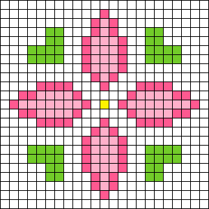 Alpha pattern #65154 | BraceletBook