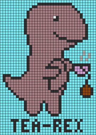 Alpha pattern #68287 | BraceletBook