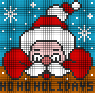 Alpha pattern #2764 | BraceletBook