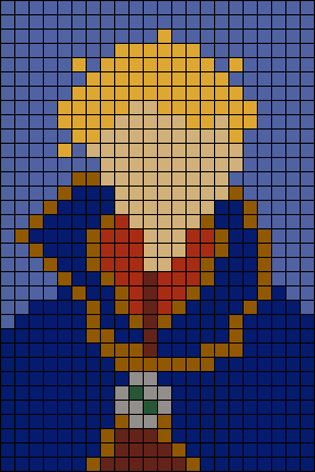 Alpha pattern #31414 | BraceletBook