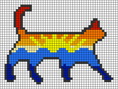 Alpha pattern #70259 | BraceletBook