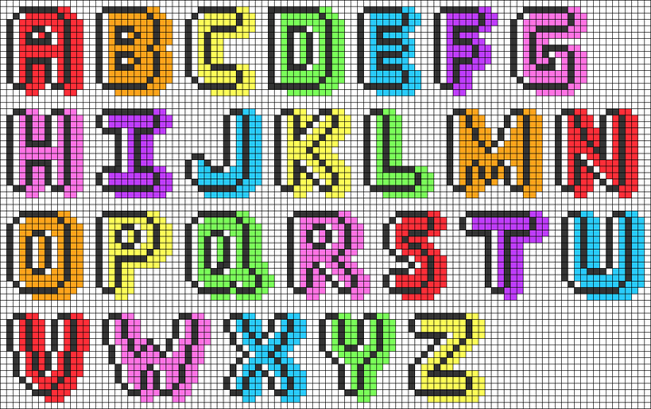 Alpha pattern #150170 | BraceletBook