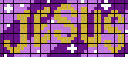 Alpha pattern #98355 | BraceletBook