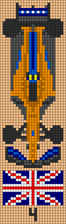 Alpha pattern #133535 | BraceletBook