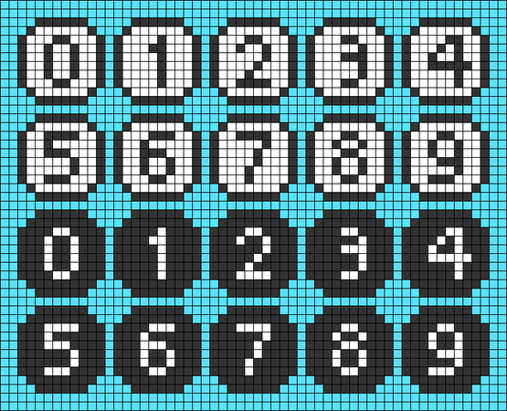 Alpha pattern #72402 | BraceletBook